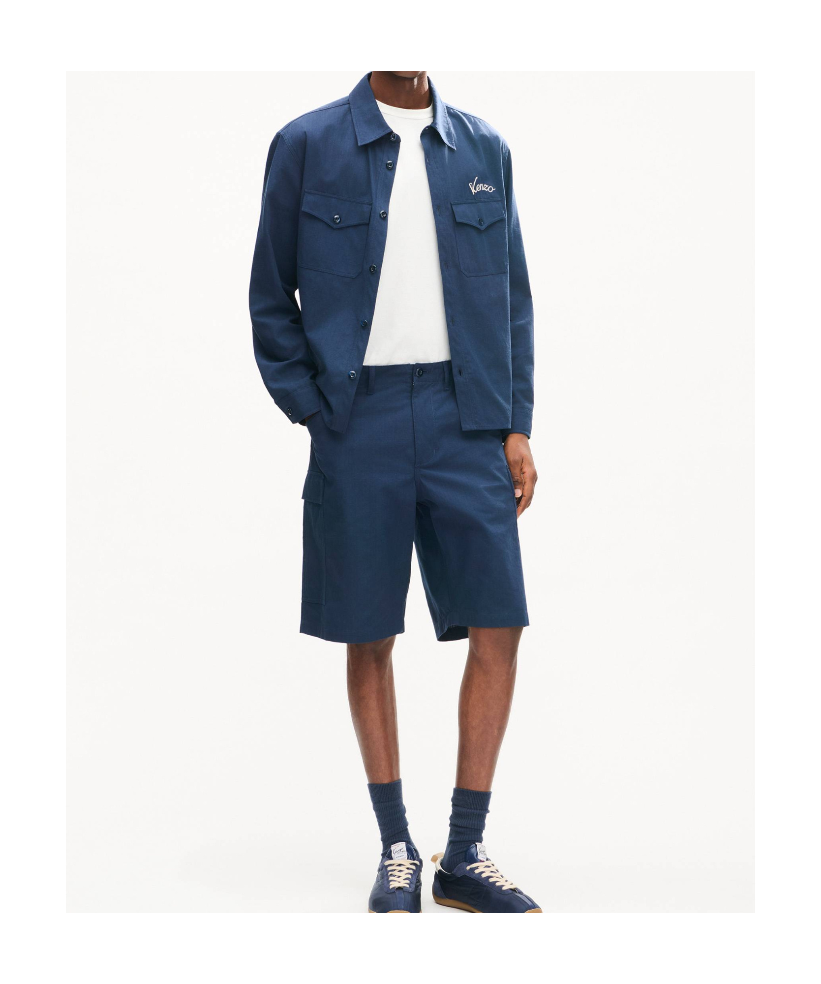 KENZO Kenzo Varsity Cargo Shorts